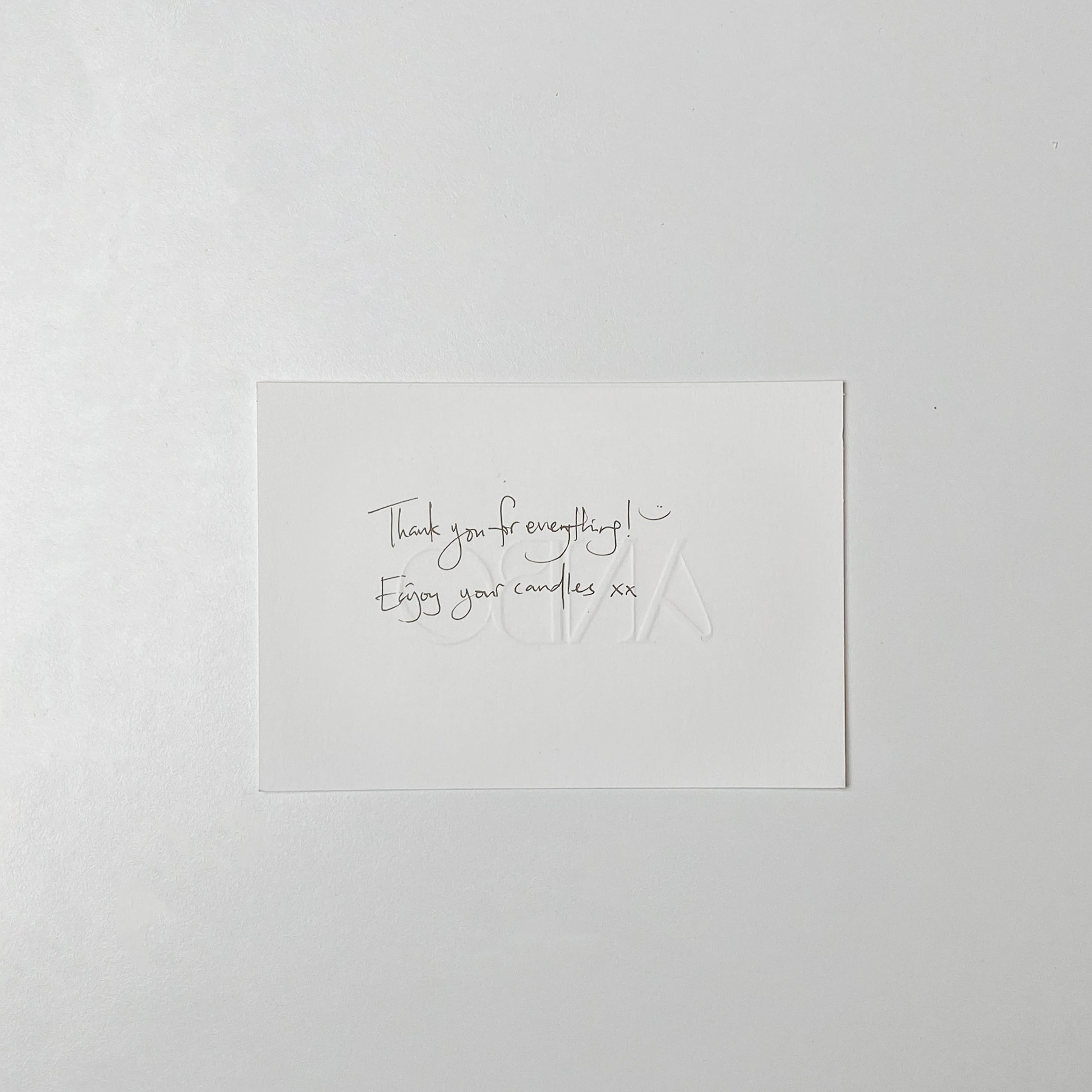 GIFT MESSAGE CARD – ANBO